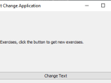 Python Pyqt Text Display Application