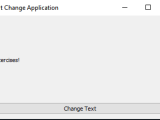 Python Pyqt Text Display Application