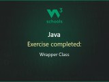 Completed Exercise Java Wrapper Classes