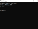 Postgresql Create Table