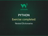 Completed Exercise Python Nested Dictionaries