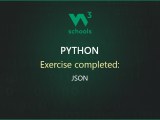 Completed Exercise Python Json