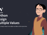 Python Variables Assign Multiple Values