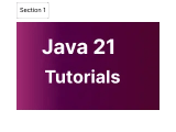 Latest Java 21 Features Tutorials With Examples