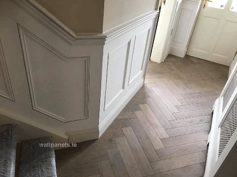 Our classic style wall panelling and matching radiator cover fitted in ...