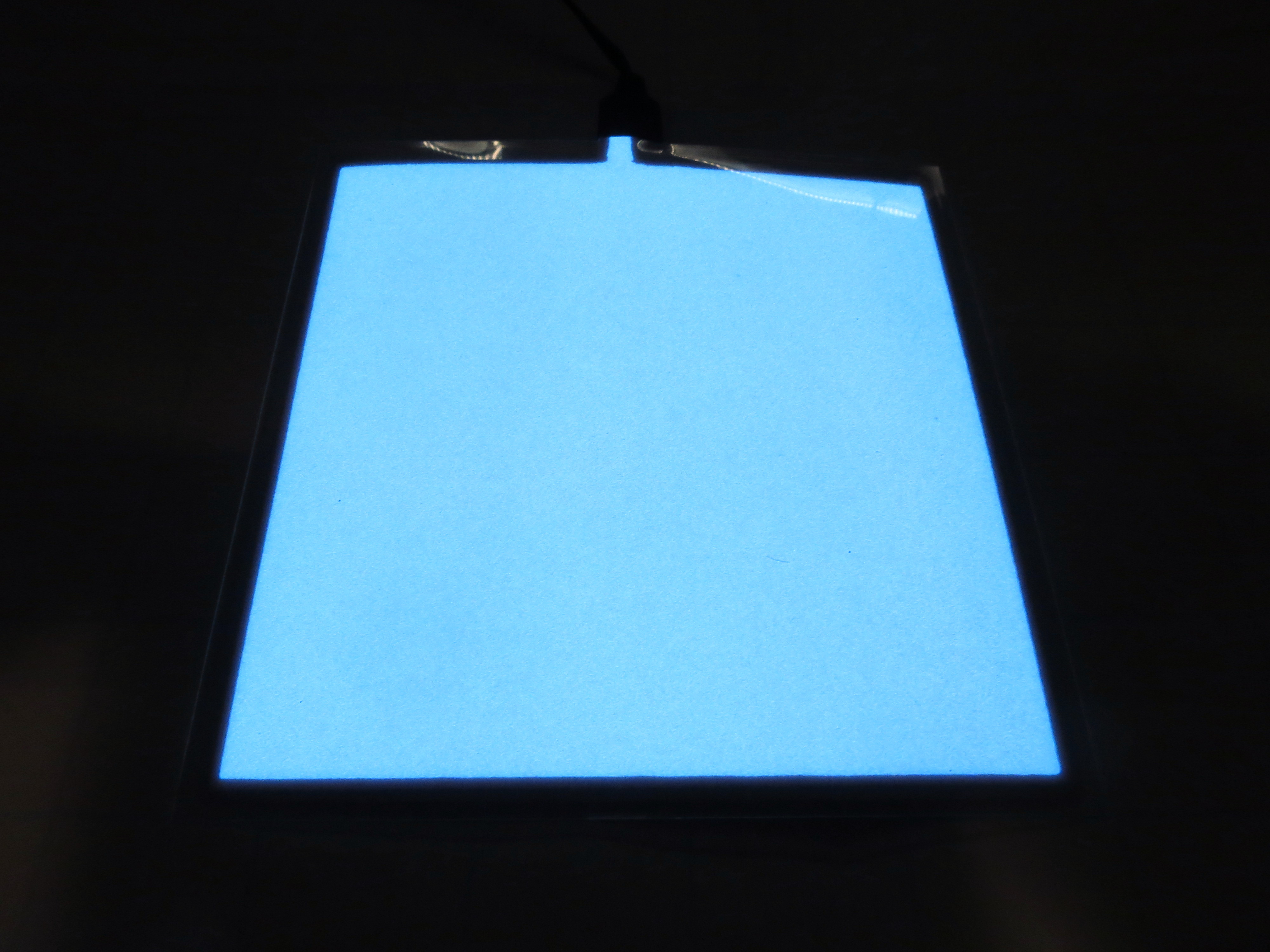 DC5V USB PORT 10X10CM El panel Electroluminescent BackLight panel el ...