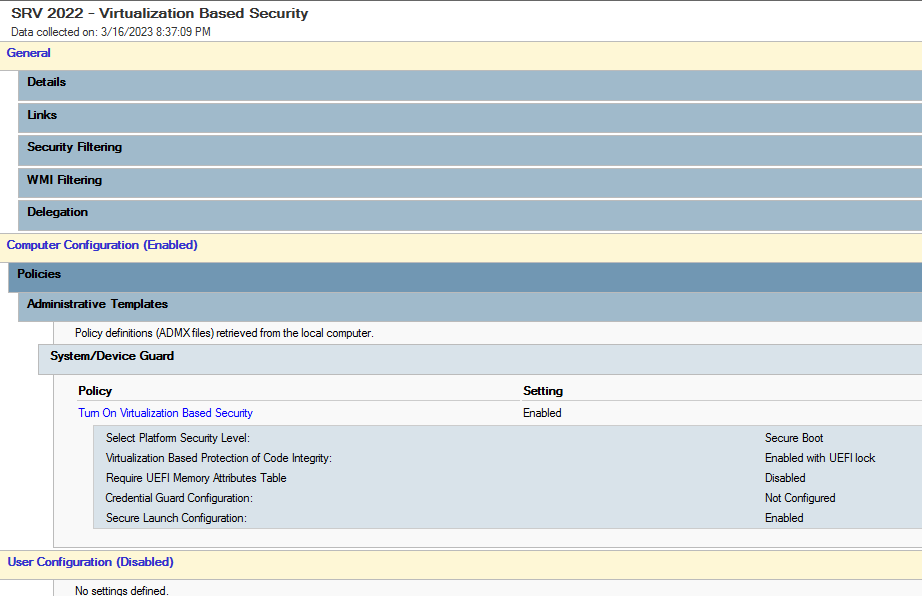 Enable Virtualization Based Security On A Virtual Machine On Nested Esxi Server In Vmware