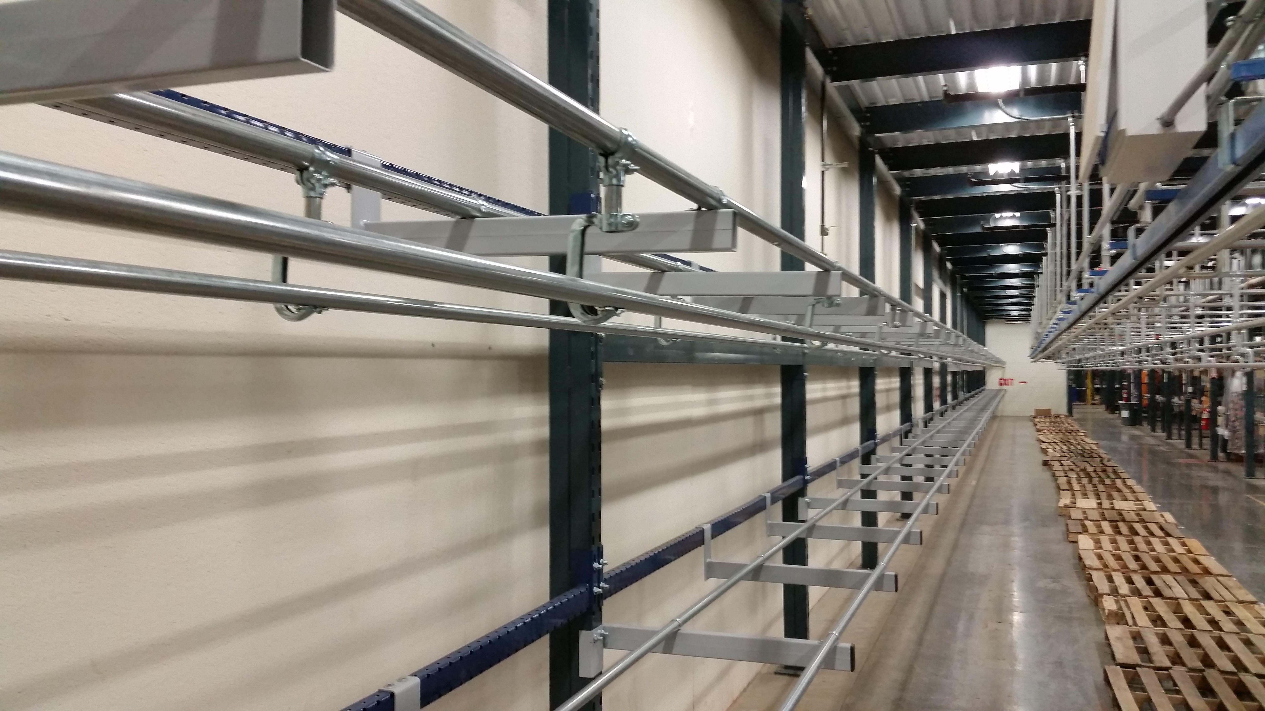 Garment on Hanger (GOH) Racks | Warehouse Design