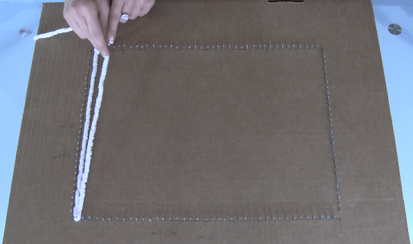 » How to make a Mat with handmade Loom!