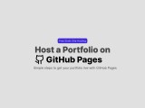 Host A Portfolio On Github Pages For Free Step By Step Guide