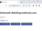 Automatic Batching In React 18