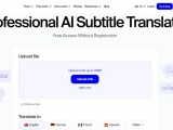 Top 9 Free Subtitle Translation Tools