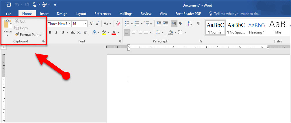 How To Use Clipboard Group In Microsoft Word 2016 Wikigain How To Use Clipboard Group In Microsoft Word 2016 Wikigain