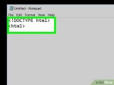 Notepad Html And Css