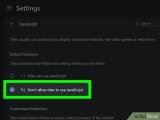 How To Disable Javascript All Popular Web Browsers