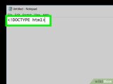 Notepad Html And Css