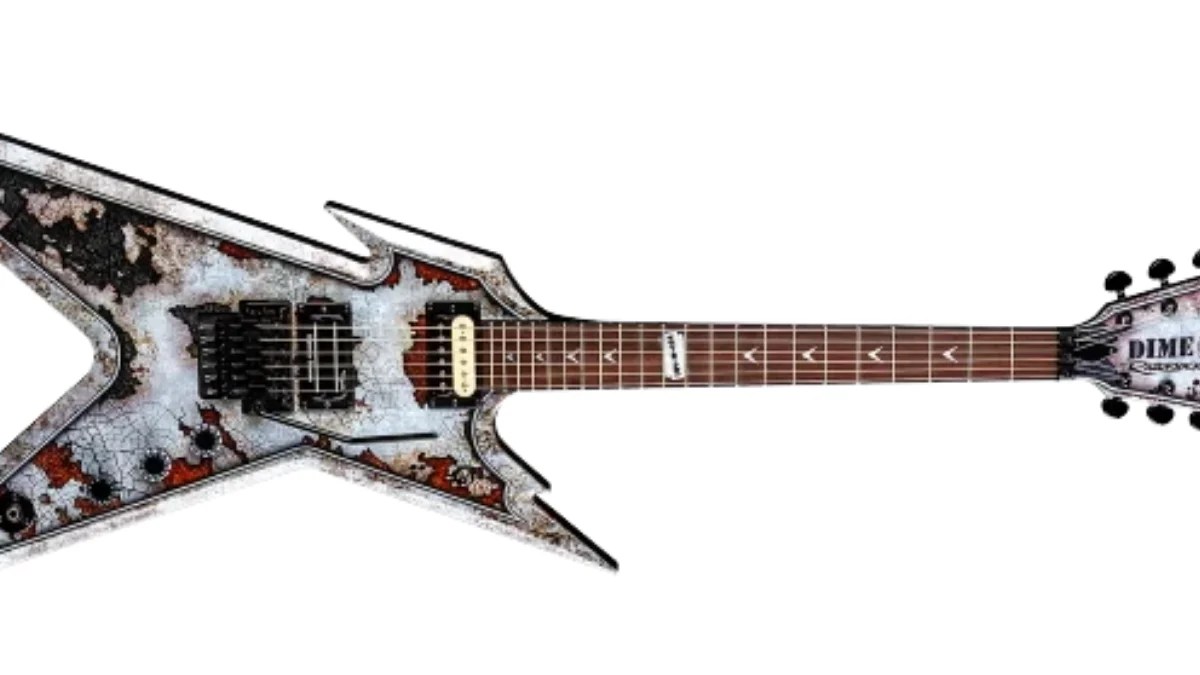 Dean Guitars relança guitarra 'Dime Razorback Rust', feita em homenagem ...