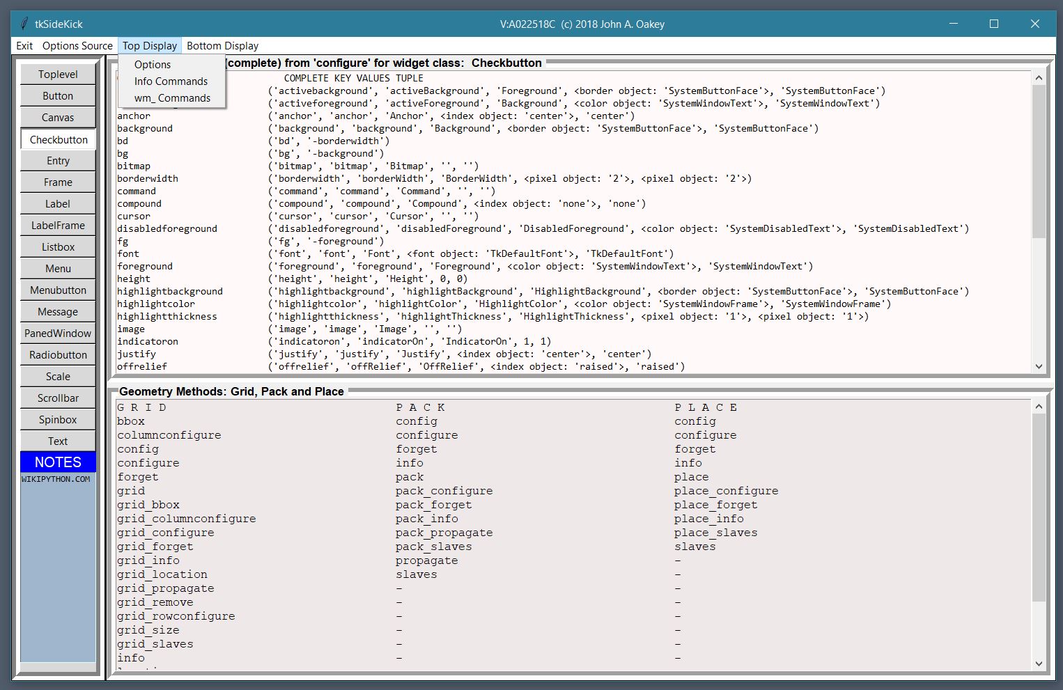 Tksidekick 022618c Wikipython 6092
