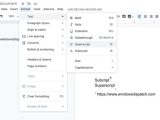 How To Add Subscript Superscript Text Format In Google Docs