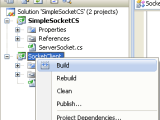 A Tutorial On How To Add The C Net Simple Client Windows Socket