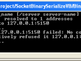The Vb Net Serialization Program Examples Using The Binary Server And