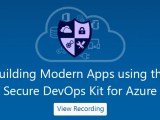 Securing Cloud Apps With The Secure Devops Kit For Azure Winwire