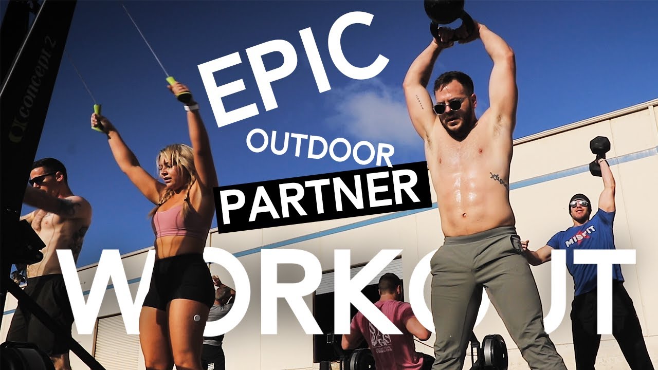 Epic Outdoor Partner WOD - 6 Exercises - Workout of the Day Lists