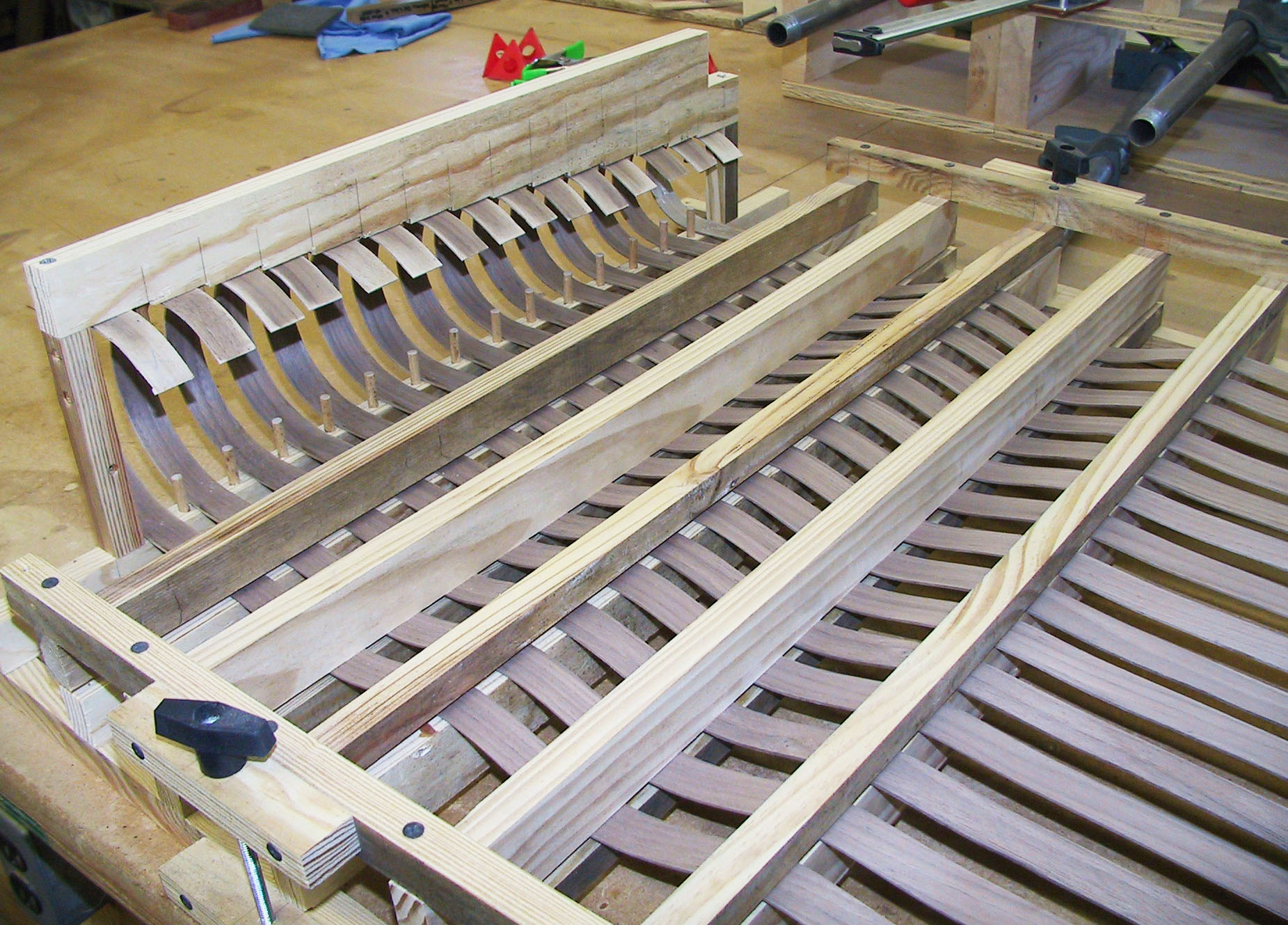 HOW TO MAKE LAMINATED “WIGGLE CANES” with a Woodmaster Drum Sander ...