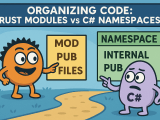 Organizing Code Rust Modules Vs C Namespaces Chris Woody Woodruff