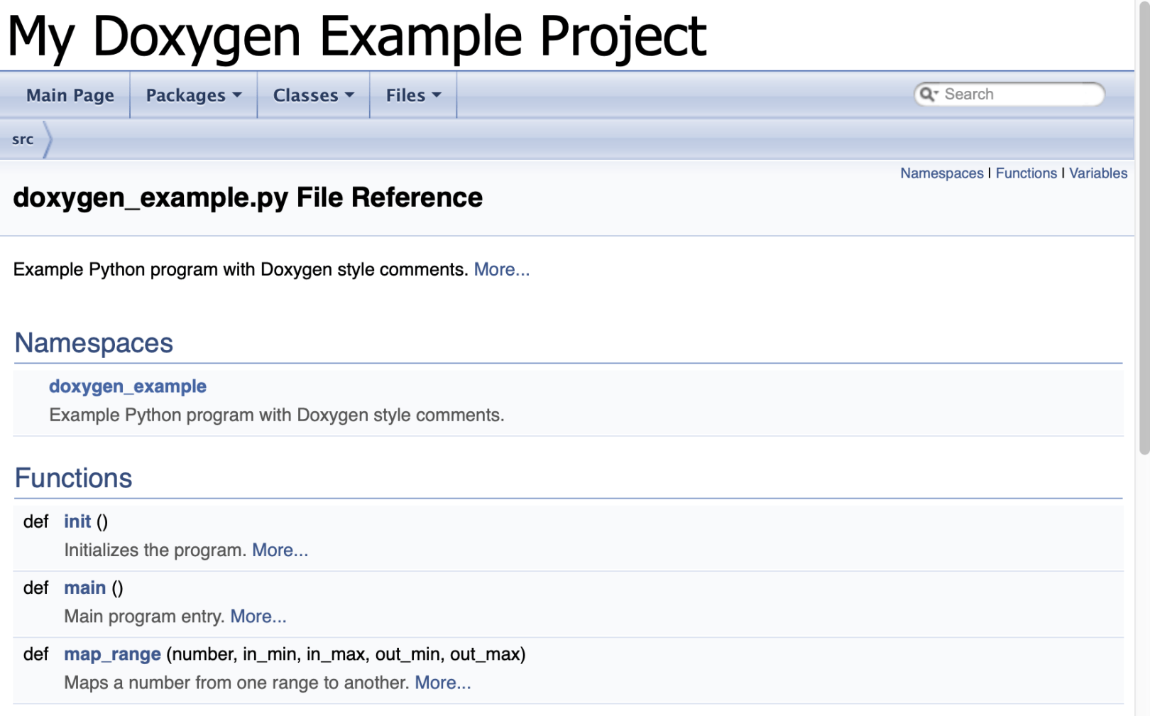 Documenting Python Programs With Doxygen Woolsey Workshop