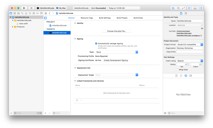 Hello World Writing Your First Swift Program Woolsey Workshop