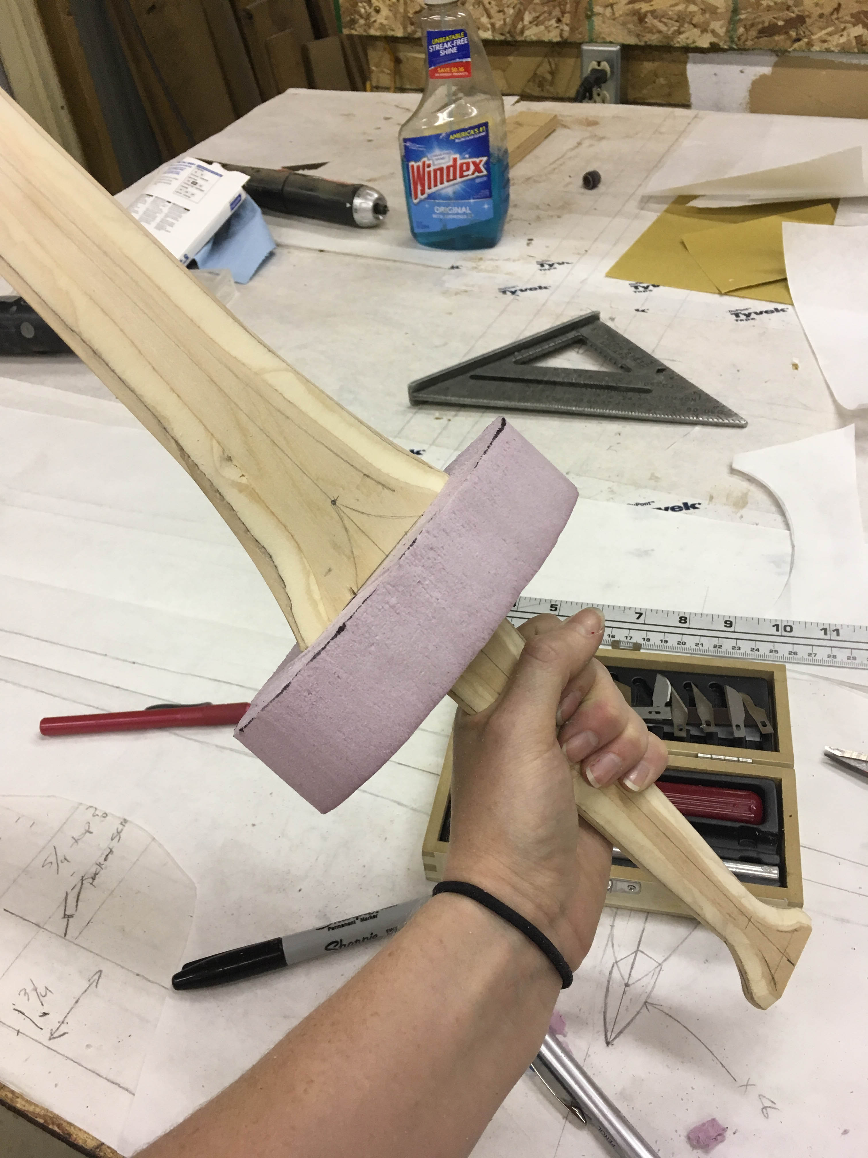 How To Build A Sword With Worbla | Worbla Thermoplastics
