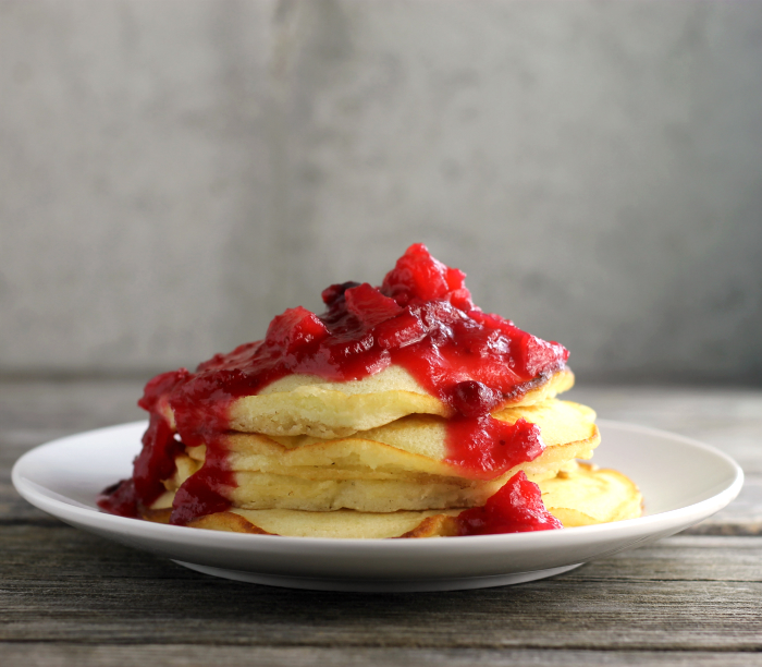 Cranberry Apple Topped Pancakes – Brody Abbott