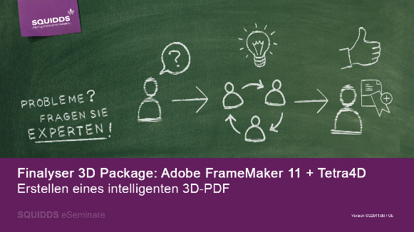 Finalyser 3D Package: Adobe FrameMaker 11 + Tetra4D | WORKFLOWblog