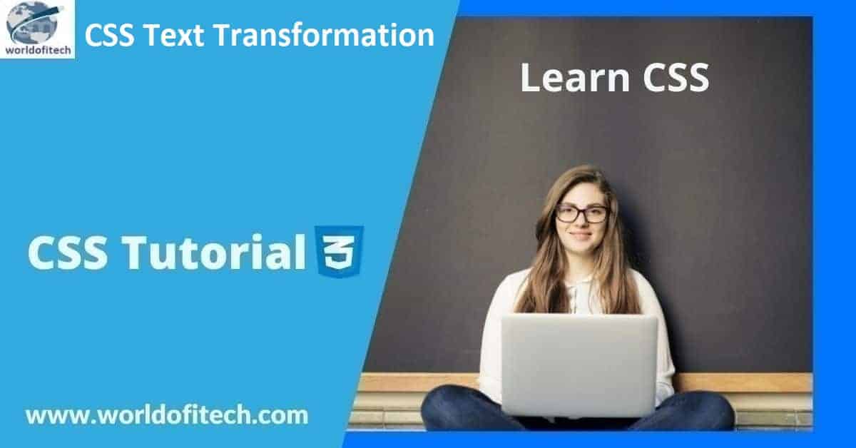 CSS Text Transformation | Learn CSS
