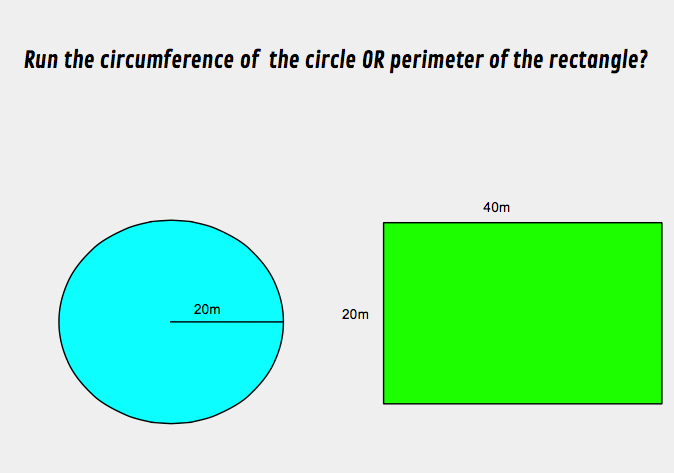 Circle VS Rectangle – Would You Rather Math