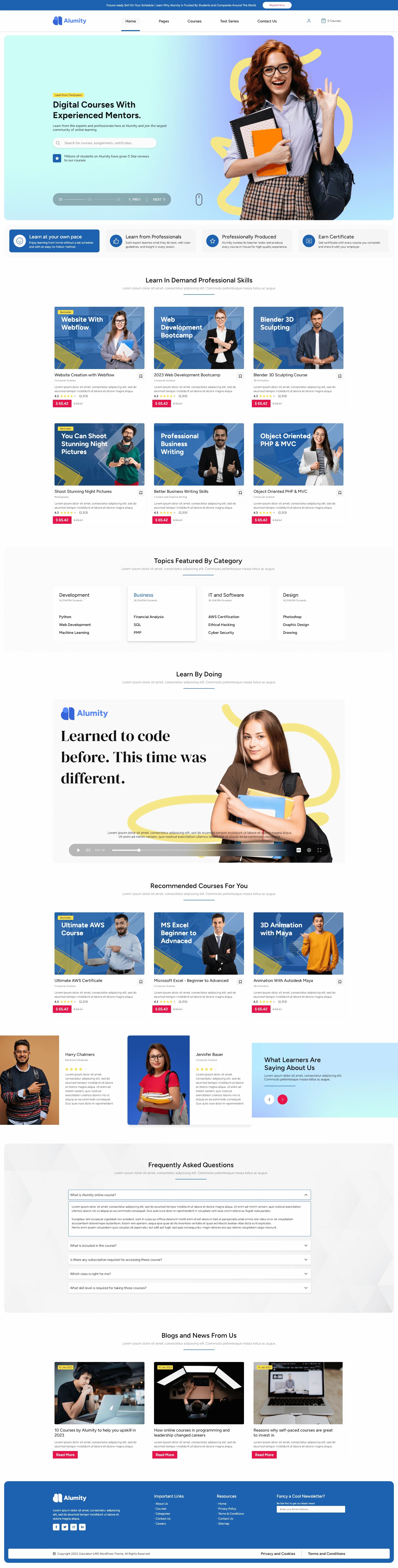 Best Lms Wordpress Theme To Help You Create An E Learning Site