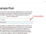 How To Create A Wordpress Shortcode