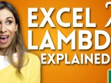 Excel Lambda Function Explained Xelplus Leila Gharani