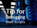 Tip For Debugging Shell Scripts Xtivia