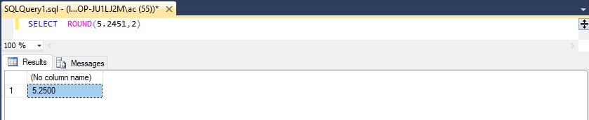 SQL Matematiksel Fonksiyonlar – Web Tasarım & Programlama