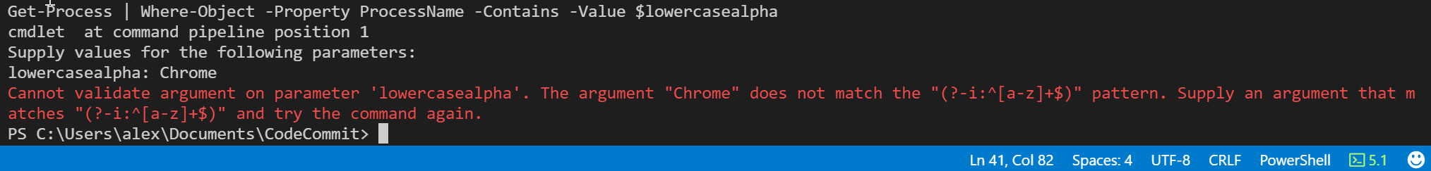 How To Use Regex With Powershell Parameters Thinking Aloud