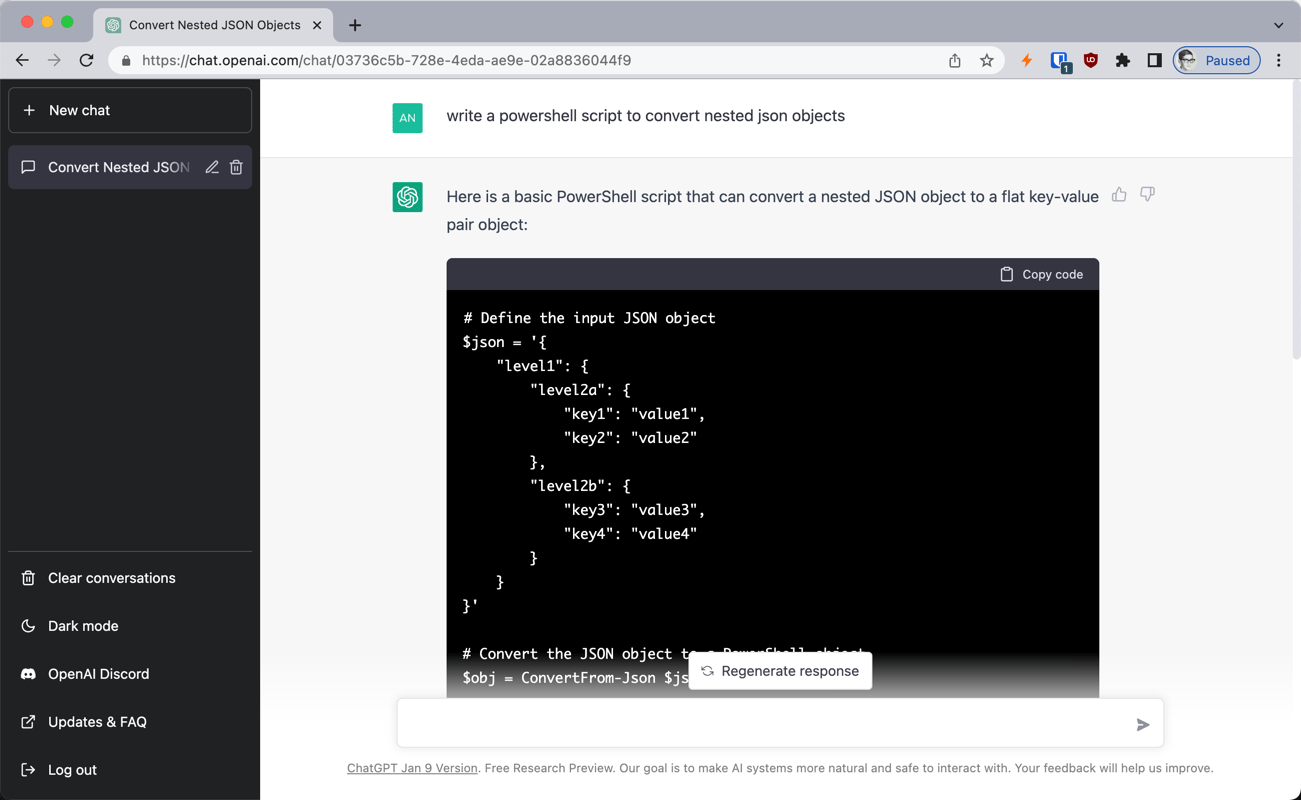 Will ChatGPT replace PowerShell developers?