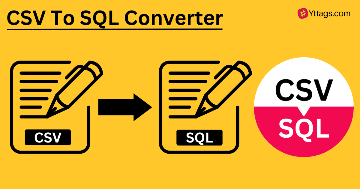 Convert Csv To Sql Online For Free Yttags