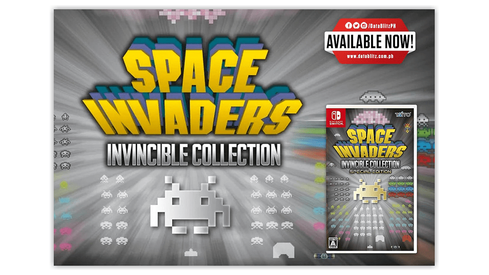 Space Invader Invincible Collection for Nintendo Switch now available ...