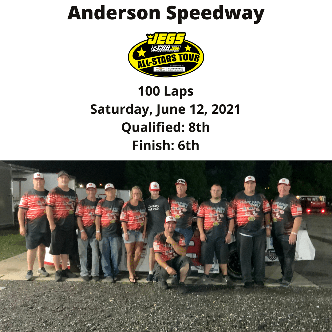 Tinkle Gets First Top Ten Finish of the 2021 Season at Anderson ...