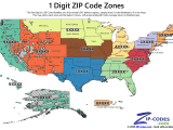 Zip Code Zone Maps
