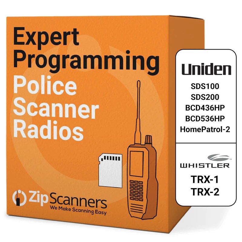 Expert Police Scanner Programming Uniden Whistler Scanners