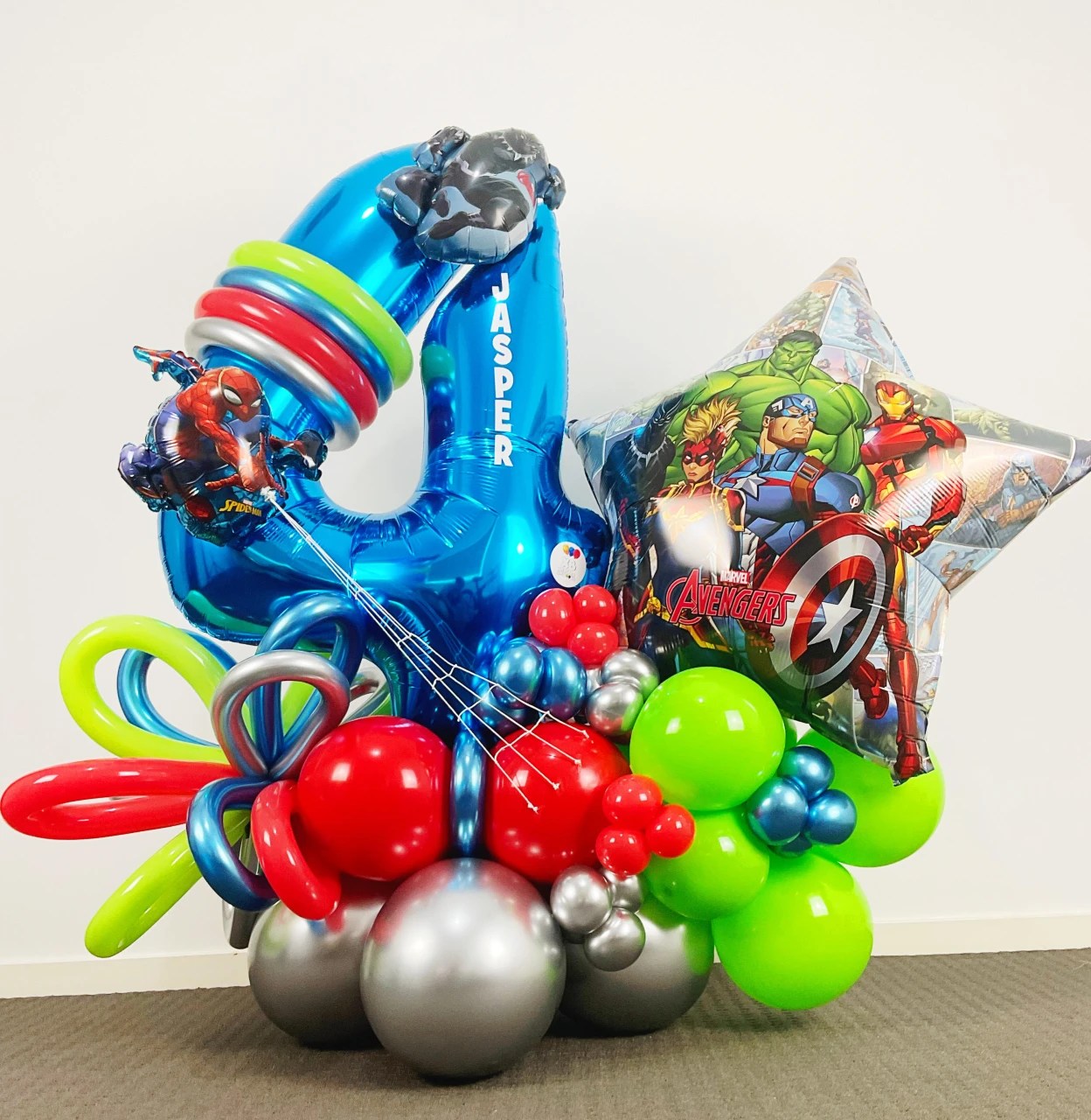 Marvel Avengers Balloon Bouquet - Avengers Theme Balloons