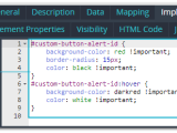 User Interface Model Custom Widget Css Code